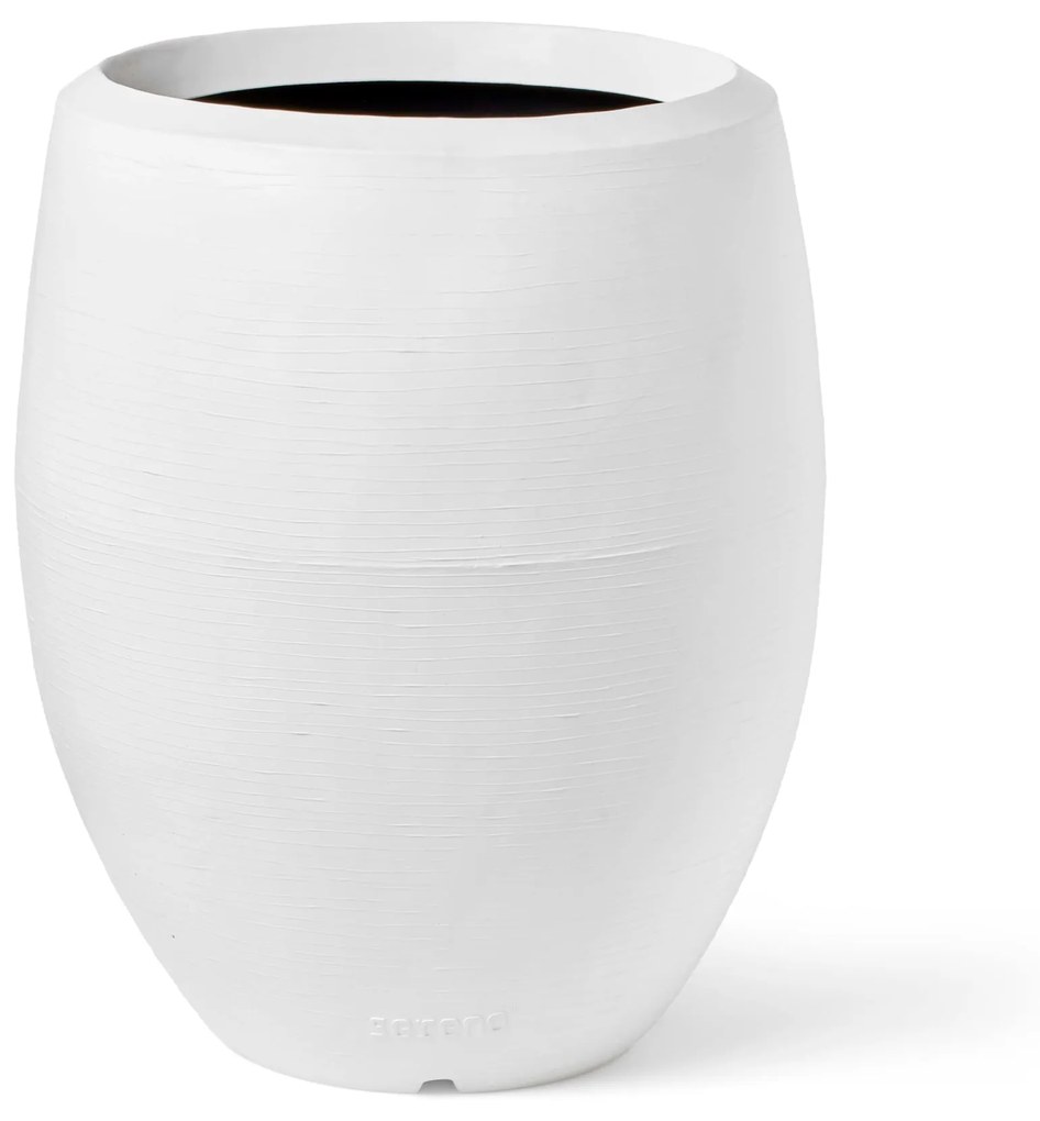 Capi Arc Granite Vase Elegant Deluxe White Ø 43 cm / V 50 cm