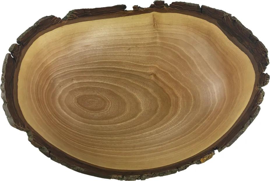 Wodlaf dřevěná miska 29x22x9 cm Buddy, ořech