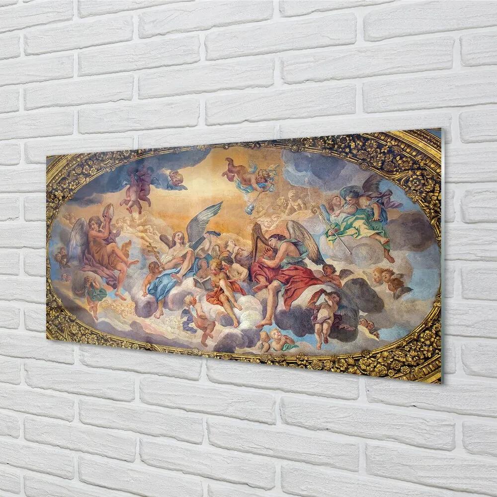 Obraz na skle Řím Angels Image 120x60 cm