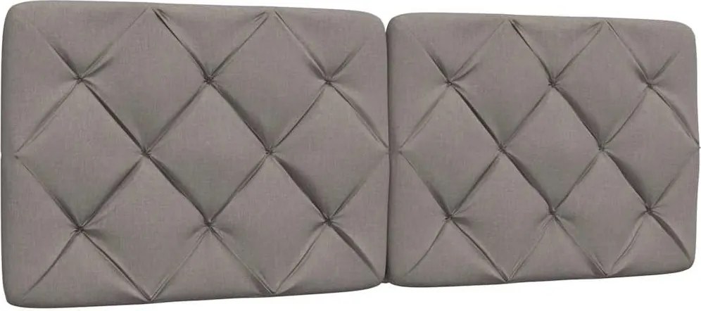 Rám postele bez matrace taupe 120 x 200 cm textil 3310591