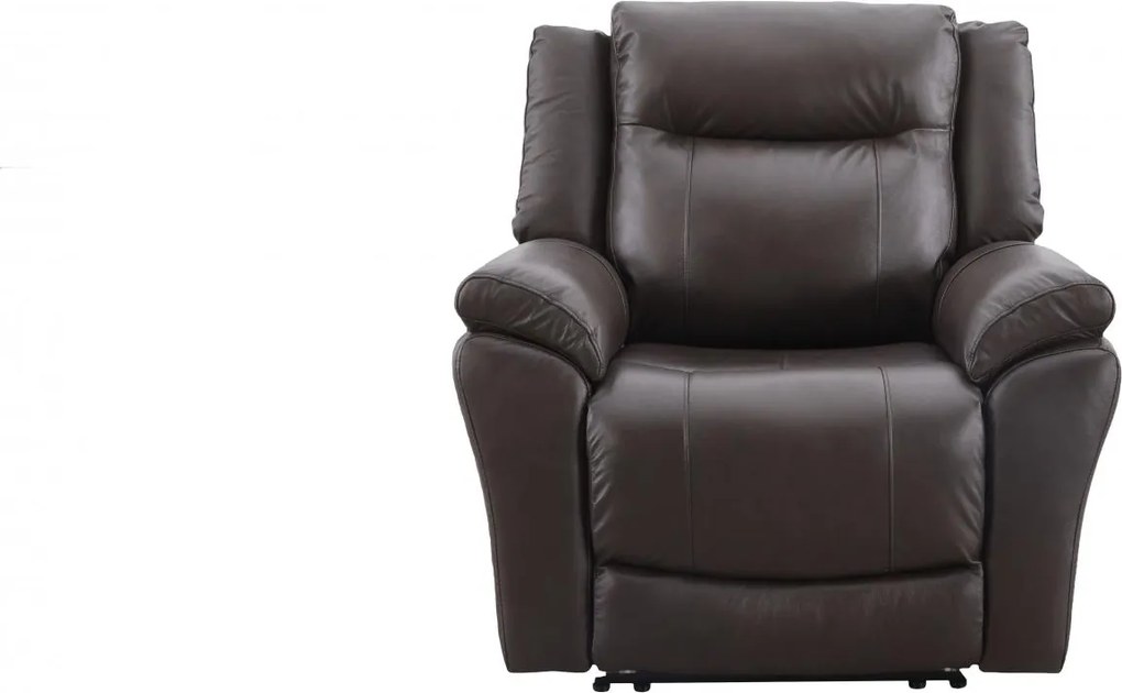 FALCO Sedací souprava Komfort – pravá kůže a elektrický relax