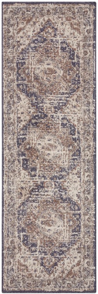 Hanse Home, Kusový koberec Terrain 105595 Sand Cream Blue, 240x340, béžová, ložnice