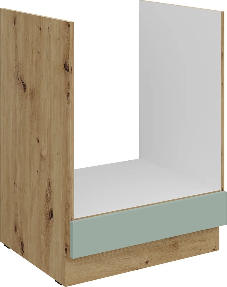 ARIA st | dolní skříňka 60 D GAZ na vestavnou troubu | 60 cm | artisan/aquamarine