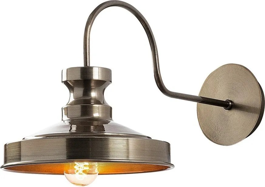 Nástěnné svítidlo v mosazné barvě ø 22 cm Kiruna – Opviq lights