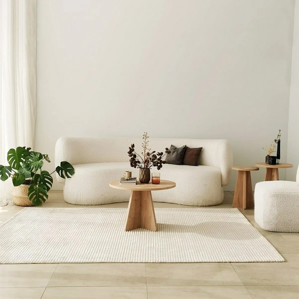 Konferenční stolek Mushroom Sapphire Oak