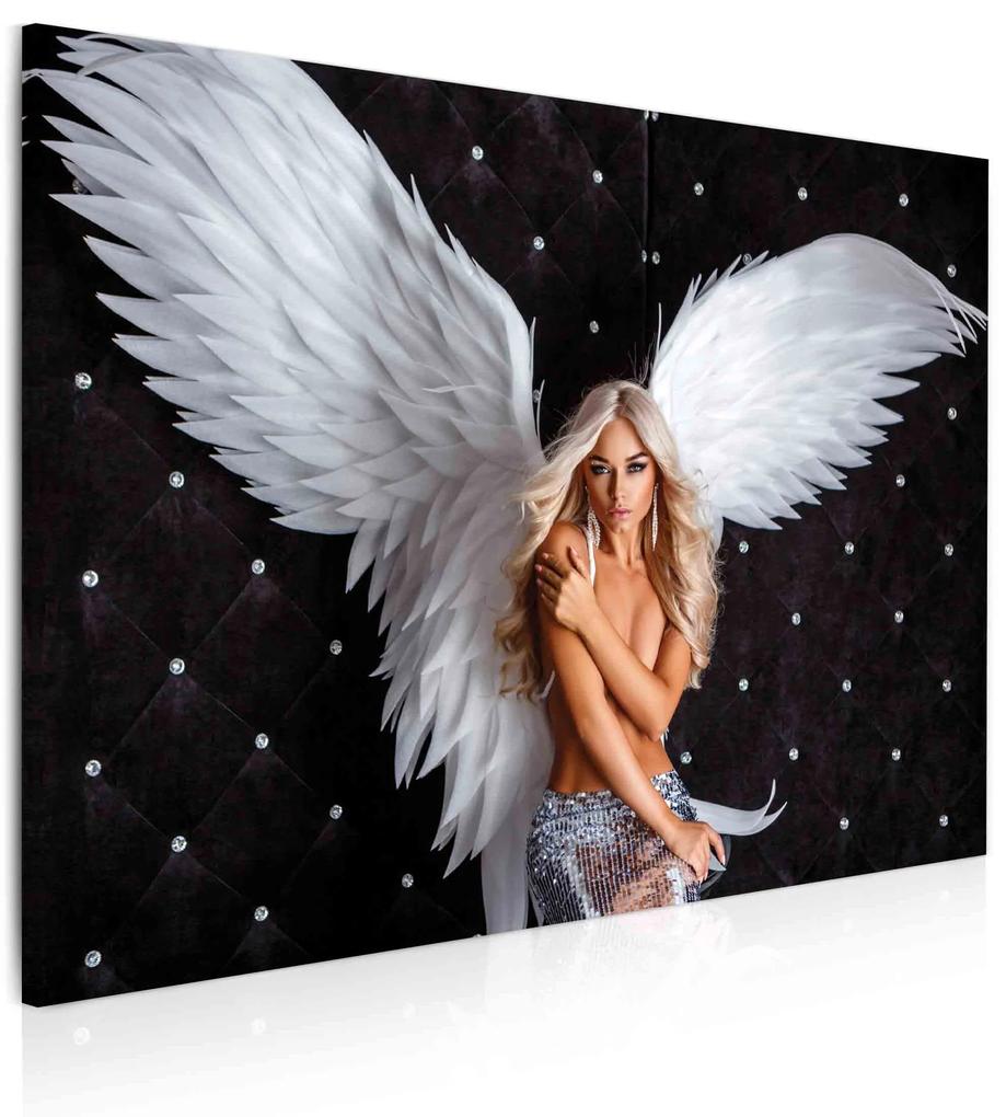 Malvis ® Obraz andělská tvář Velikost (šířka x výška): pětidílné schody - 150x75 cm