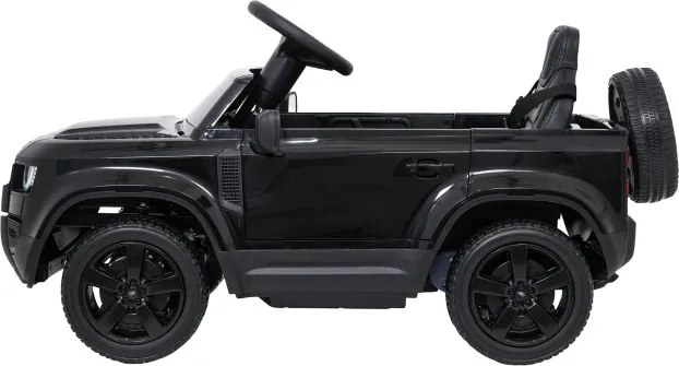 Elektrické autíčko Land Rover Defender černé
