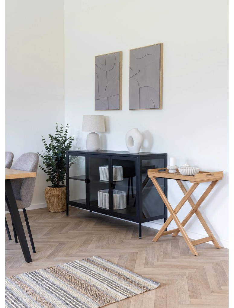 House Nordic Odkládací stolek RONDA hnědý