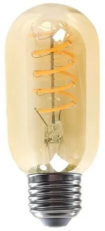 Rabalux Dekorativní LED filament žárovka s točeným vláknem, jantarová,  E27,T45, 4W, 250lm, 3000K, 20000h.