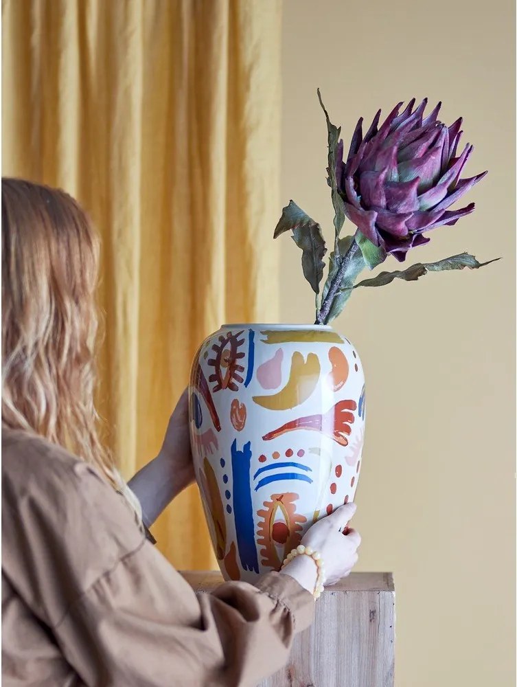 Váza z kameniny (výška 32 cm) Horus – Bloomingville