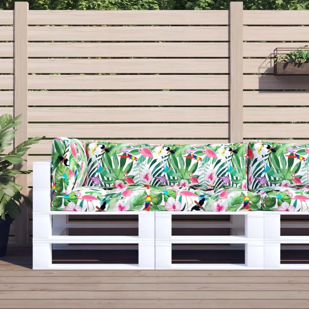 Fionshop 263203769 Podušky na nábytek z palet 3 ks vícebarevné oxfordská