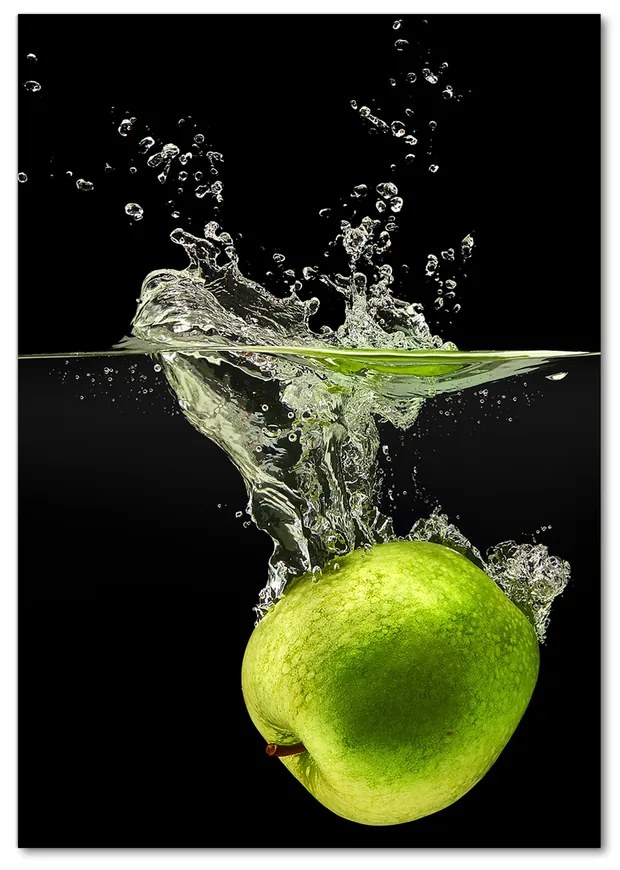 Wallmuralia Foto obraz akryl do obýváku Zelená jablka 70x100 cm