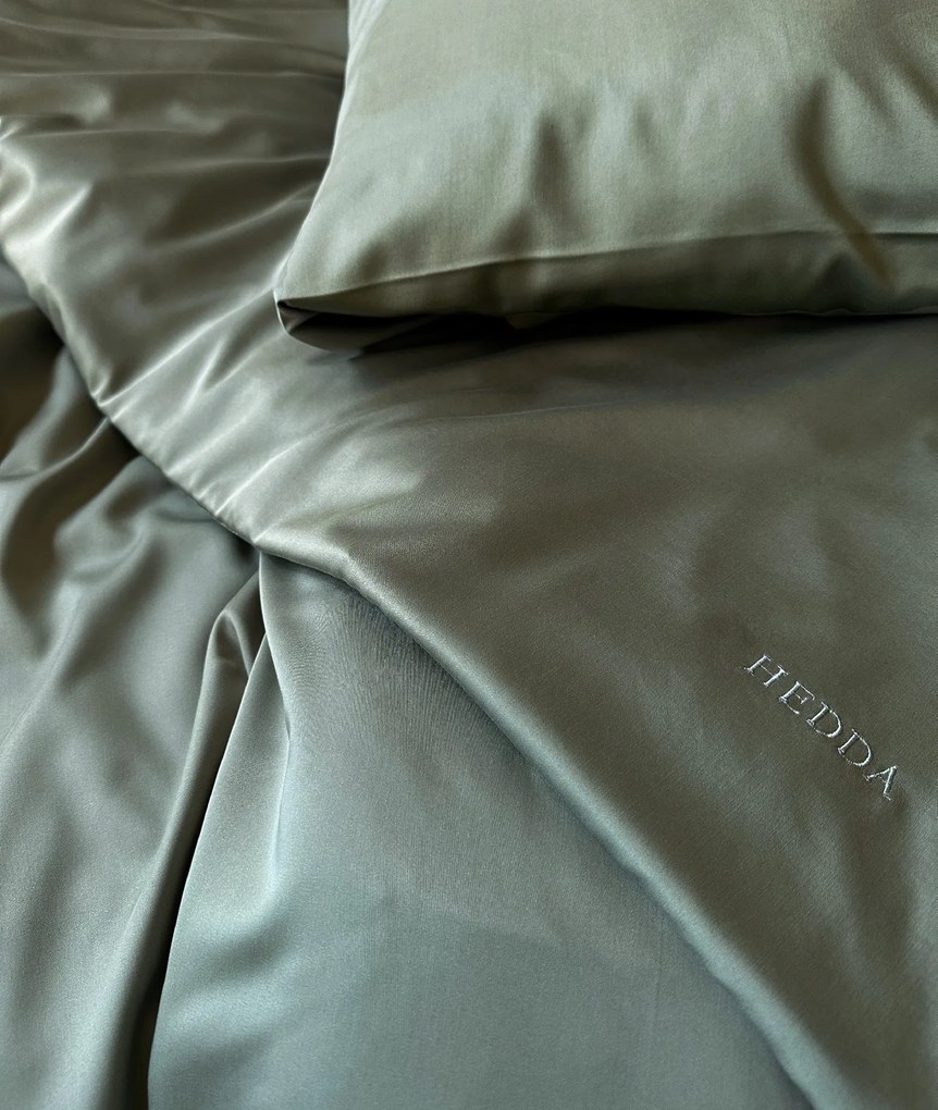 HEDDA Povlečení Tencel™ Lyocell Iballa zelené rozměr: povlečení na peřinu 140 x 200 cm