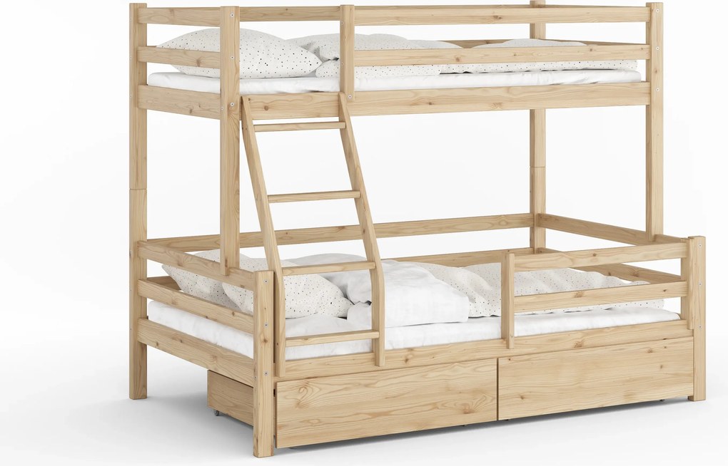 Rkids | Patrová postel Koro 90/120x180 Přírodní