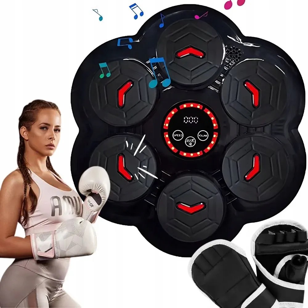 Elektronický nástěnný boxerský terč s Bluetooth STC-13-1