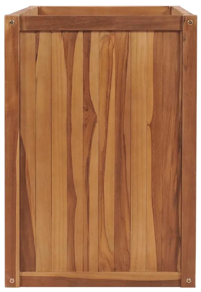 vidaXL Vyvýšený záhon 100 x 50 x 70 cm masivní teakové dřevo