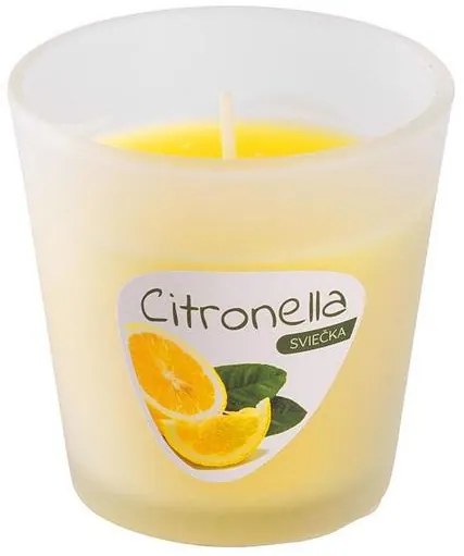 Svíčka vonná Citronella 80g
