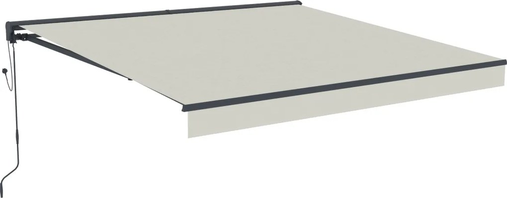 Elektrická markýza BestBerg BBSU-E350BG / 350 x 300 cm / béžová