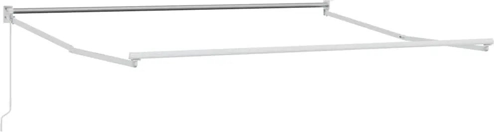 Ručně zatahovací markýza burgundská 300 x 250 cm 3215293