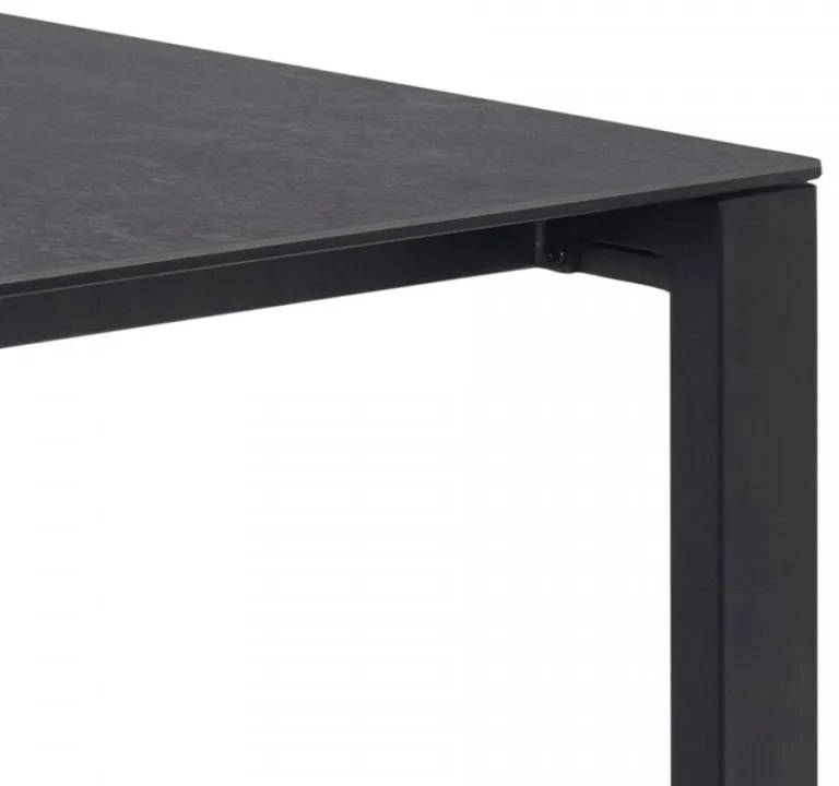 Jídelní stůl BRENTFORD 200 cm černý