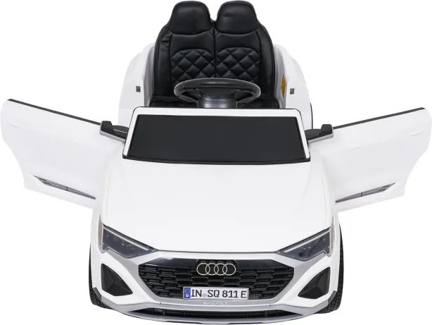 Elektrické autíčko Audi SQ8 bílé / šedé