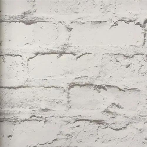 Vliesové tapety na zeď Wood´n Stone cihlová zeď bílo-hnědá