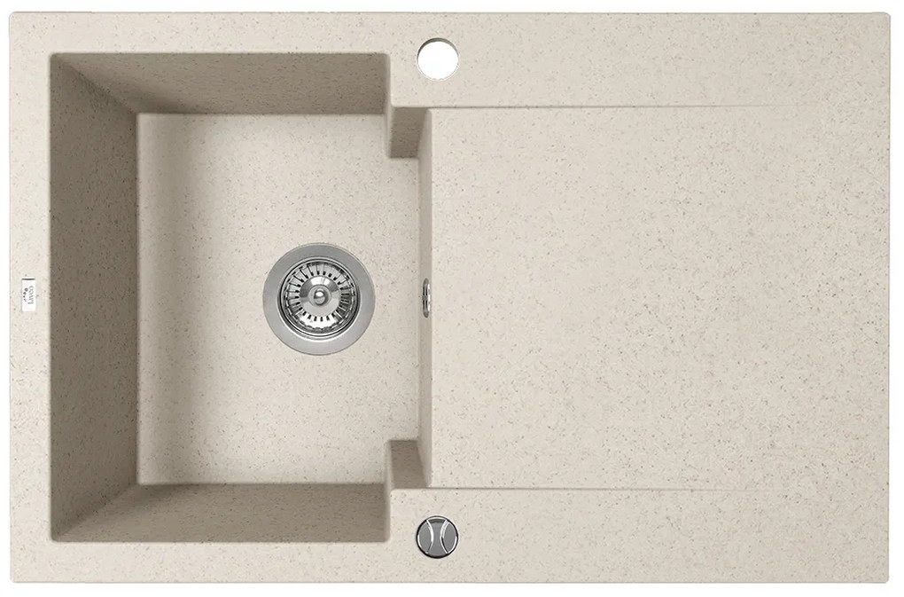 Kuchinox Chichi - granite sink - 1 miska s drainerem