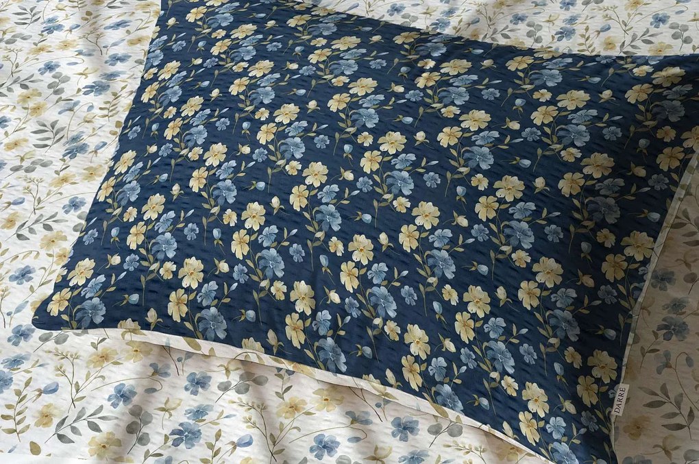 Krepové prodloužené povlečení Bloom - duo Velikost: 140 x 220 + 70 x 90