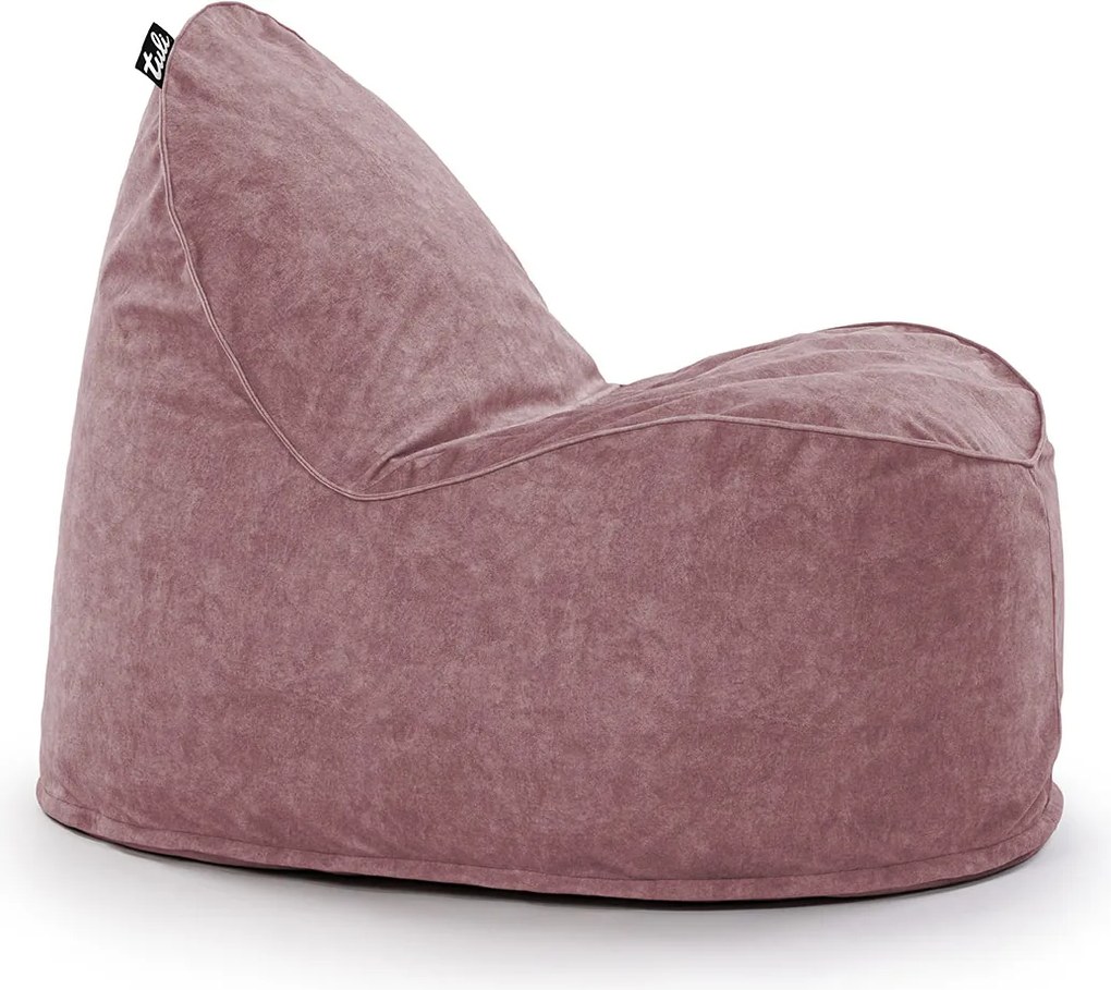 Tuli Sedací vak Moka Snimatelný potah - Chill Lesní růže