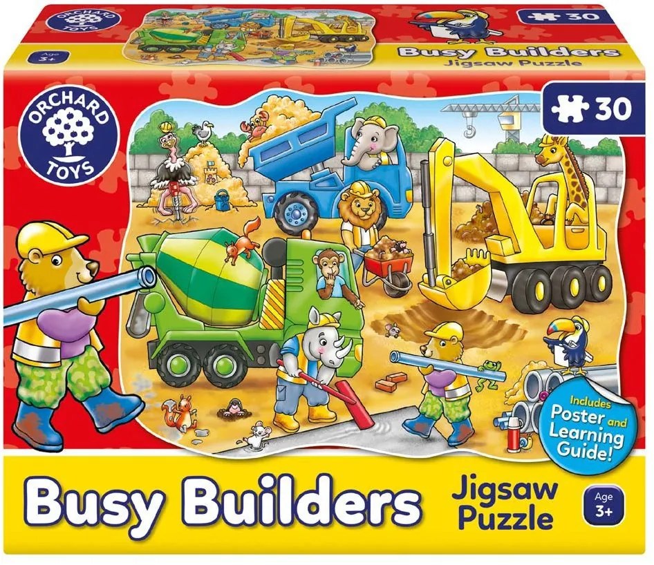 Orchard toys vzdělávací puzzle staveniště