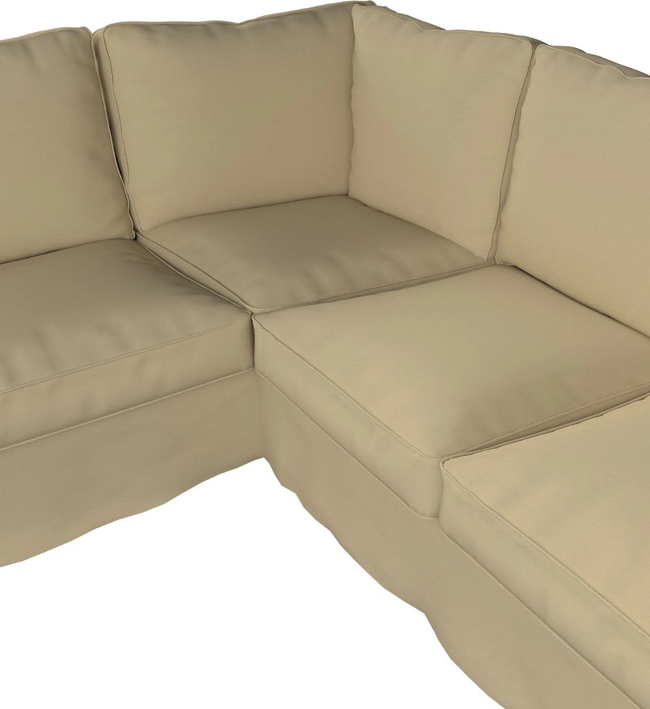 Potah na pohovku IKEA Ektorp rohová barva béžová