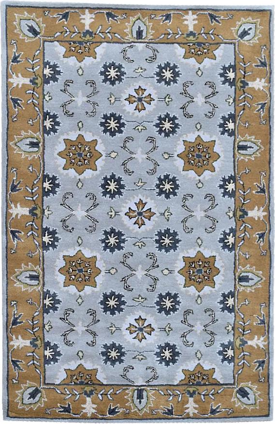 KUDOS Textiles Pvt. Ltd. Ručně všívaný vlněný koberec DOO-41 - 160x230 cm