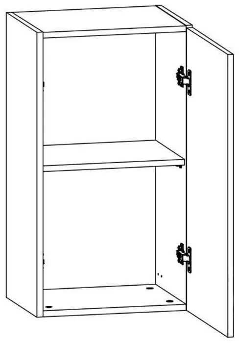 Kuchyňská linka Aspen A | 520 cm | bílá lesk