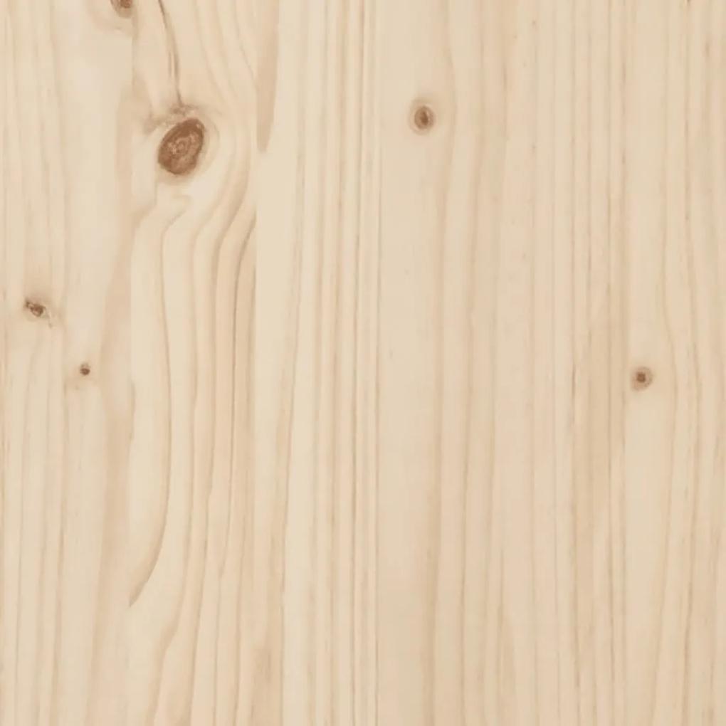 Truhlík 77 x 25 x 104,5 cm masivní borové dřevo,  823934