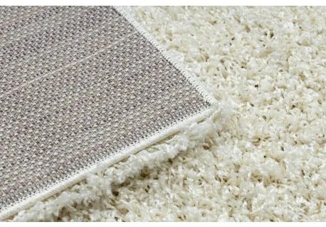 Dywany Luszczow Kusový koberec, běhoun SOFFI shaggy 5 cm krém Rozměr koberce: 60 x 100 cm
