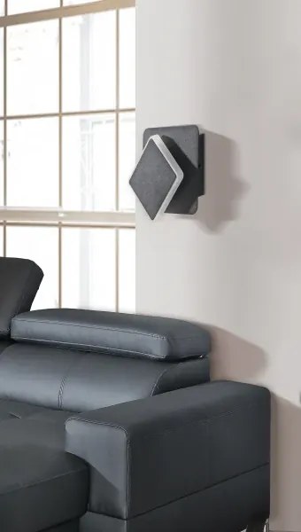 LED nástěnné svítidlo Onyx černé