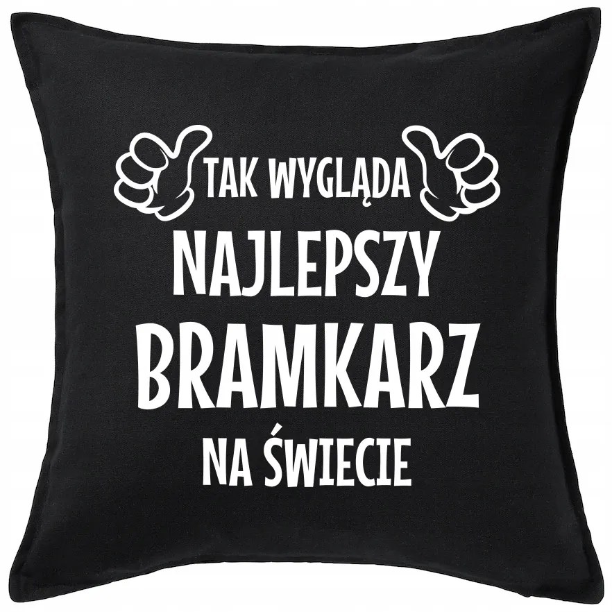 IKEA NEJLEPŠÍ BRANKÁŘ polštář 50x50 dárek