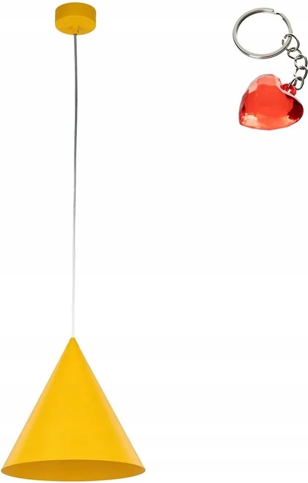 Závěsná lampa Cono Yellow 10066 Tk Lighting Dárek