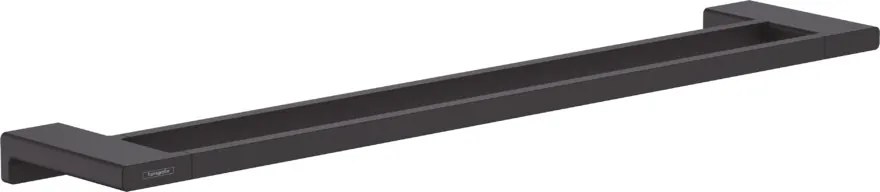 Hansgrohe AddStoris, držák na ručník dvojitý, matná černá, HAN-41743670