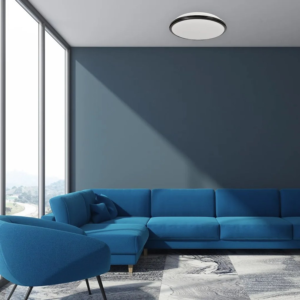 Stropní LED svítidlo Terma, 1x LED 18w, 4000k, b