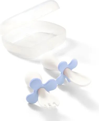 Ergonomický příbor pro děti Baby Ono bílomodrý