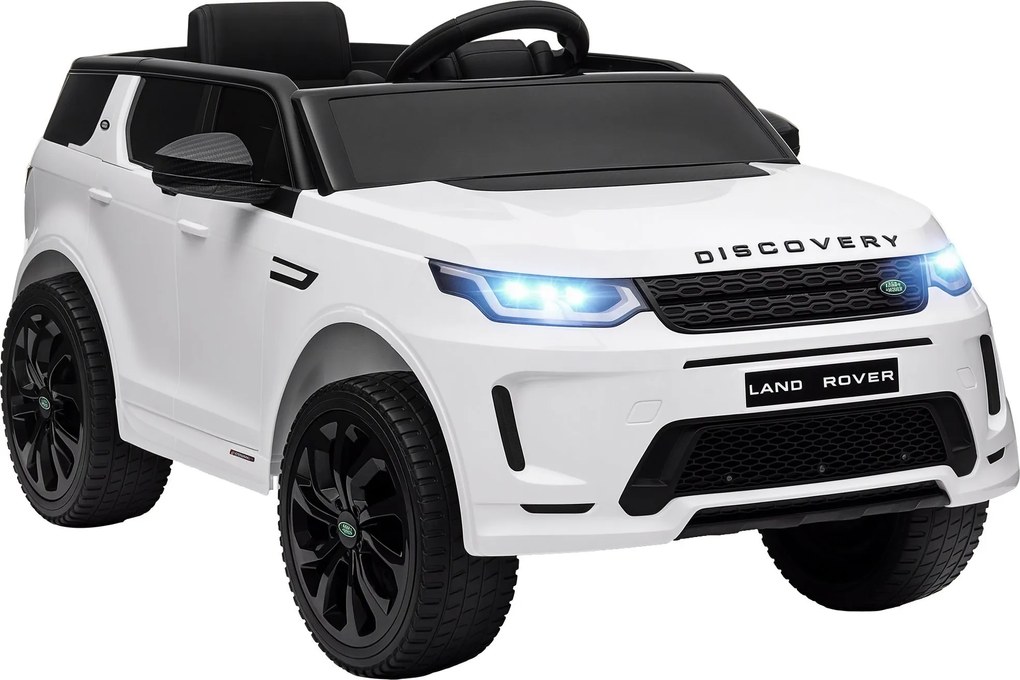 AIYAPLAY Dětské Elektrické Auto 12V Land Rover Discovery Sport s 2.4G Dálkovým Ovládáním, Hudbou, Klaksonem, LED Světly, USB/MP3 Připojením, 3-5 km/h,