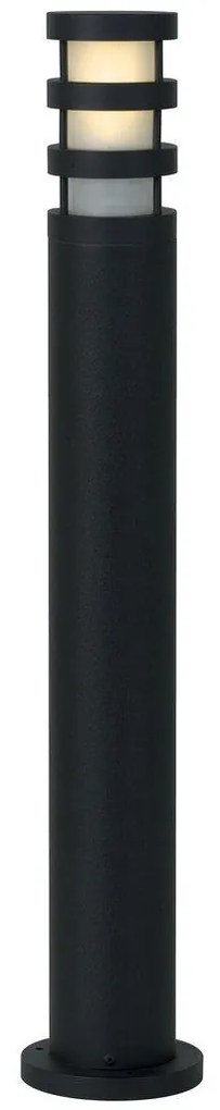 NOR 71988003 Venkovní sloupkové svítidlo Darwin 1x18W E27 černá opál - NORDLUX