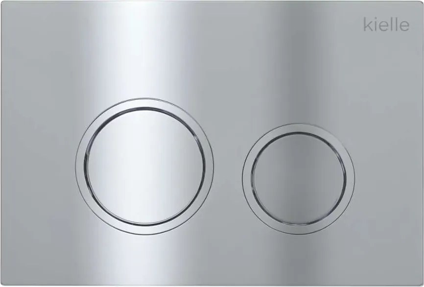 kielle Gemini New II - Ovládací tlačítko splachování, lesklý chrom 70230000