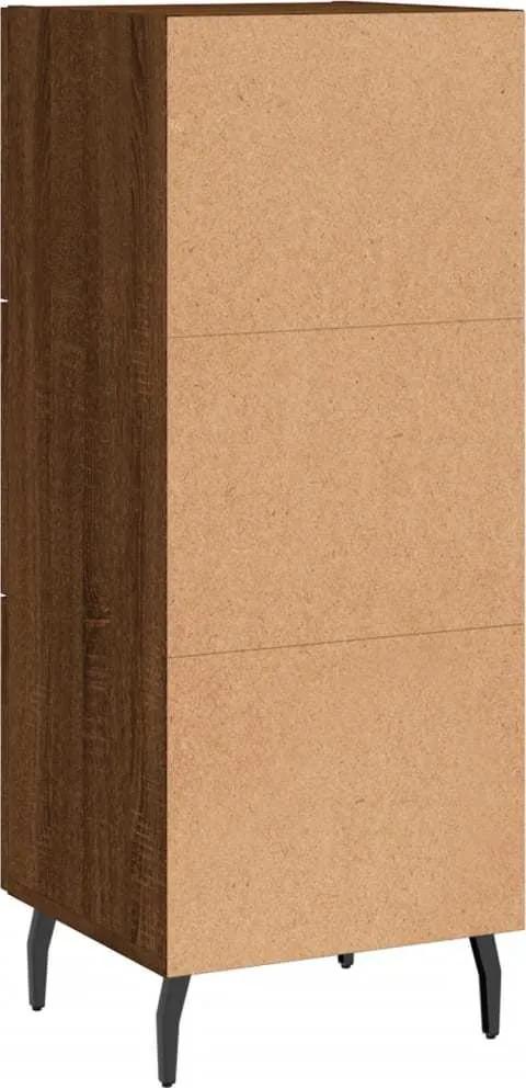 vidaXL Příborník 34,5 x 34 x 90 cm kompozitní dřevo [828627] Barva: dub sonoma