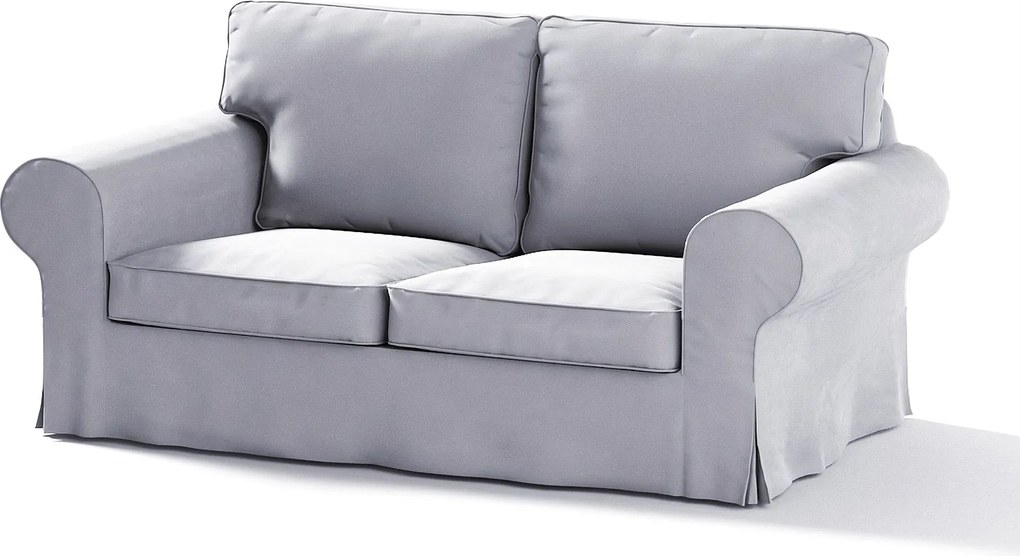 Potah na pohovku IKEA Ektorp 2-místná rozkládací  NOVÝ MODEL 2012 barva šedá látka lesklé, sametová