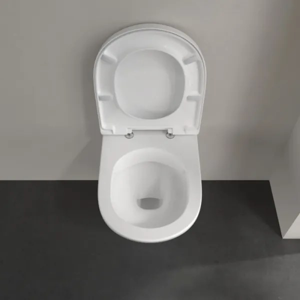 Villeroy & Boch 5688HR01 - Záv WC s prkénkem SoftClose O.NOVO keramika/bílá