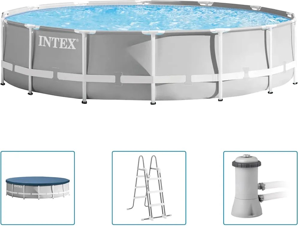INTEX Rámový bazén Prism Frame Premium 427 x 107 cm