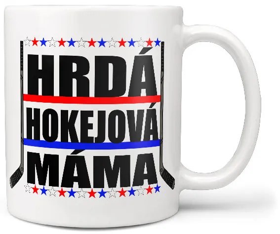 Hrnek Hokejová máma (Náplň hrníčku: Žádná)