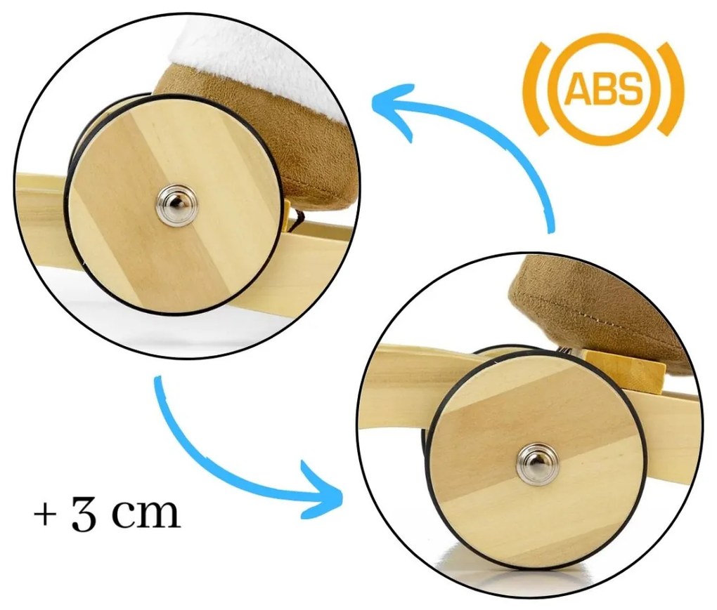 Milly Mally Houpací kůň Polly White